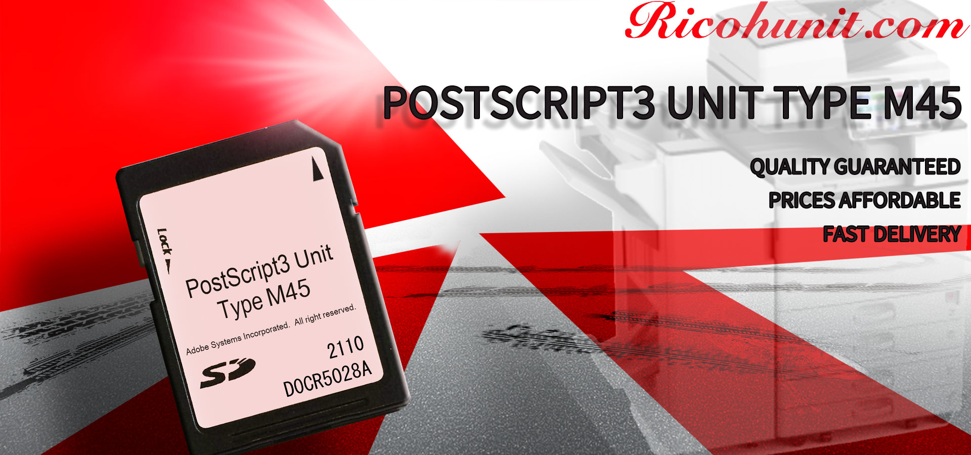 ricohunit.com. spend less. receive more